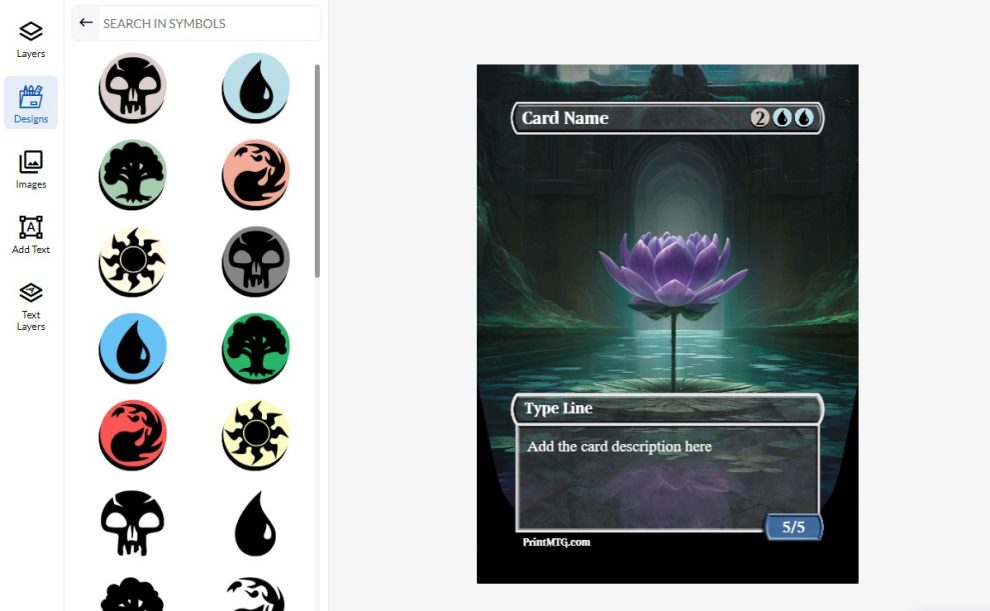 Upload Your Own Design | Design an MTG Card - Print MTG Upload Your Own Design | Design an MTG Card - Print MTG
